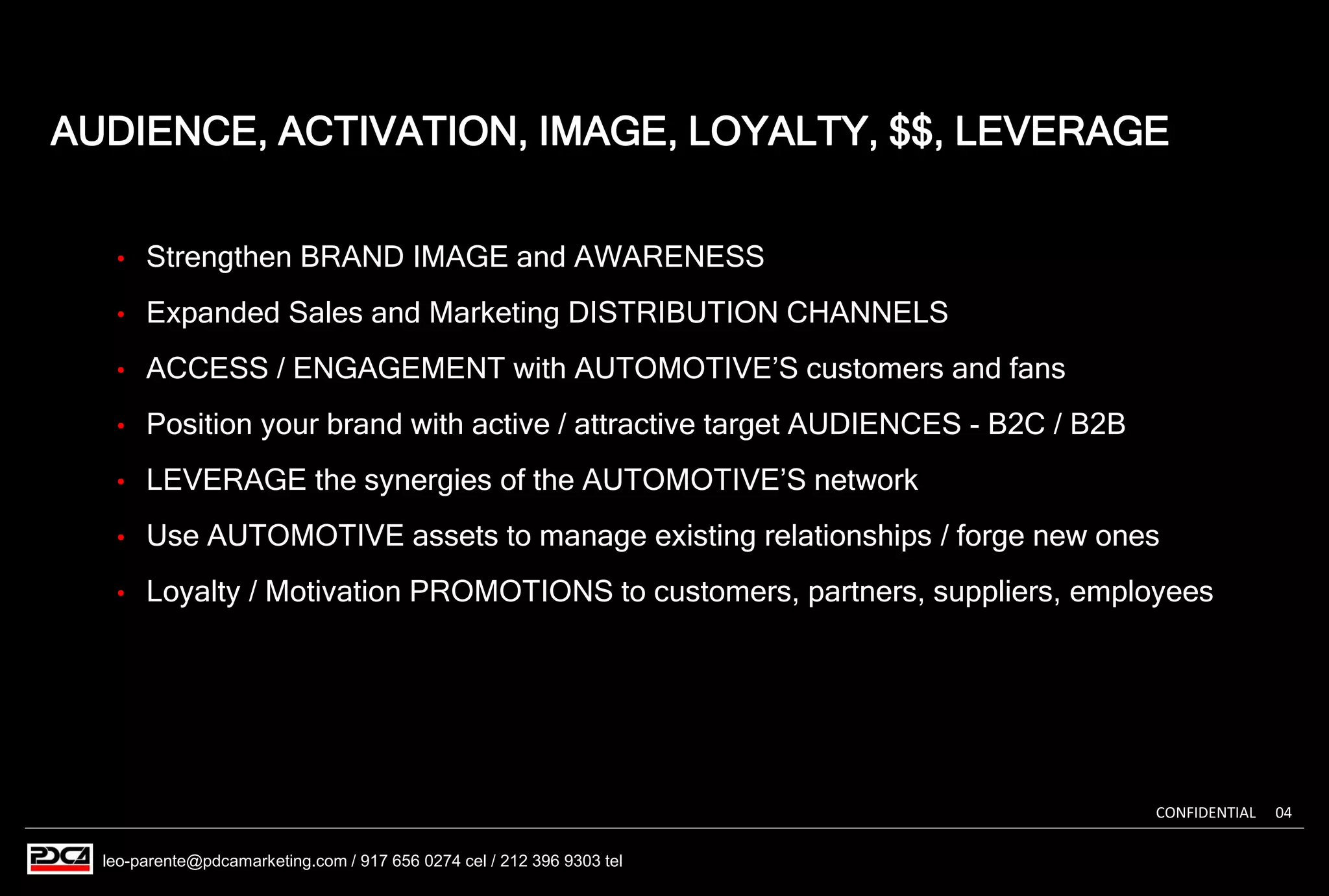 PDCA Sales / Marketing with Automotive | PDF