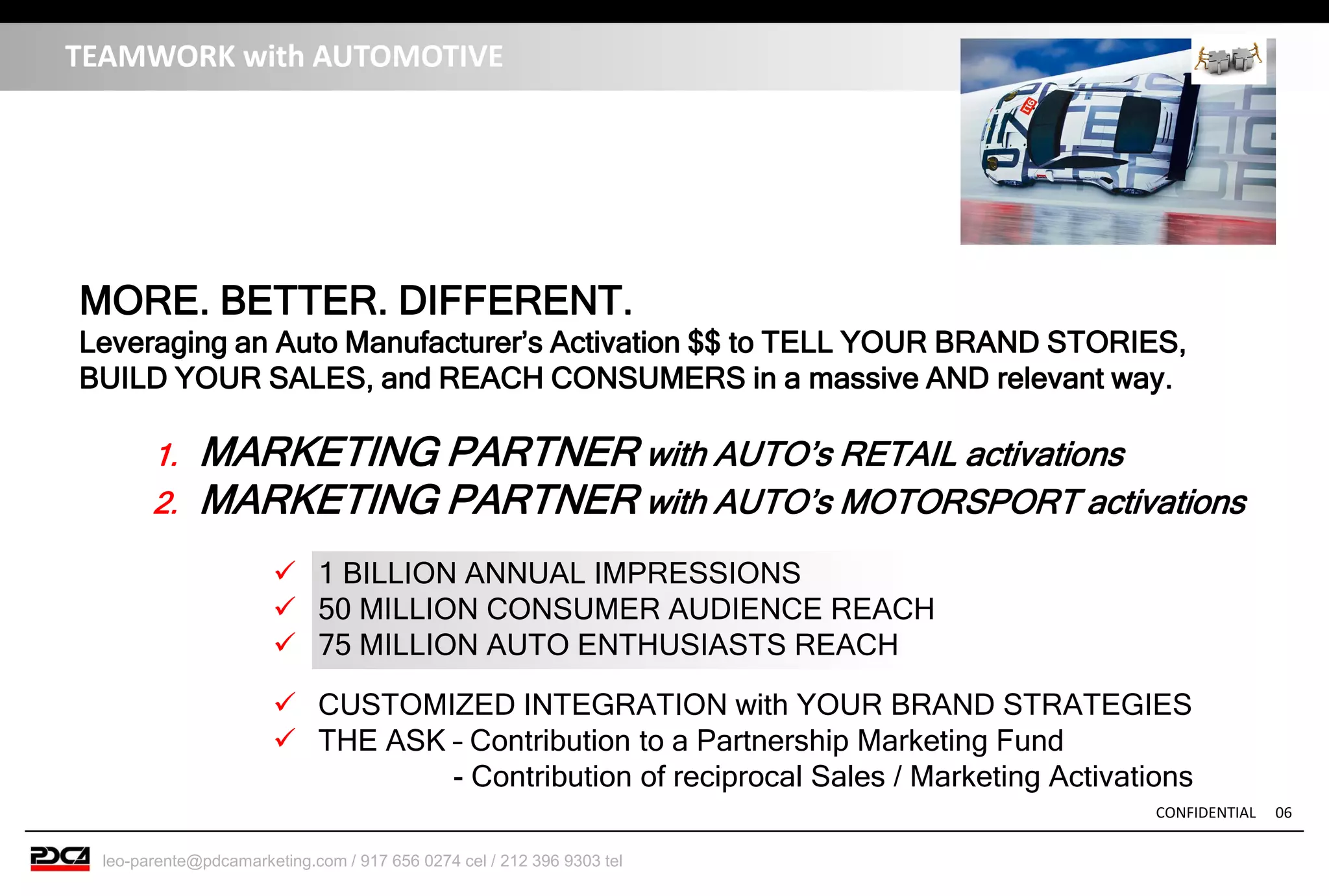 PDCA Sales / Marketing with Automotive | PDF