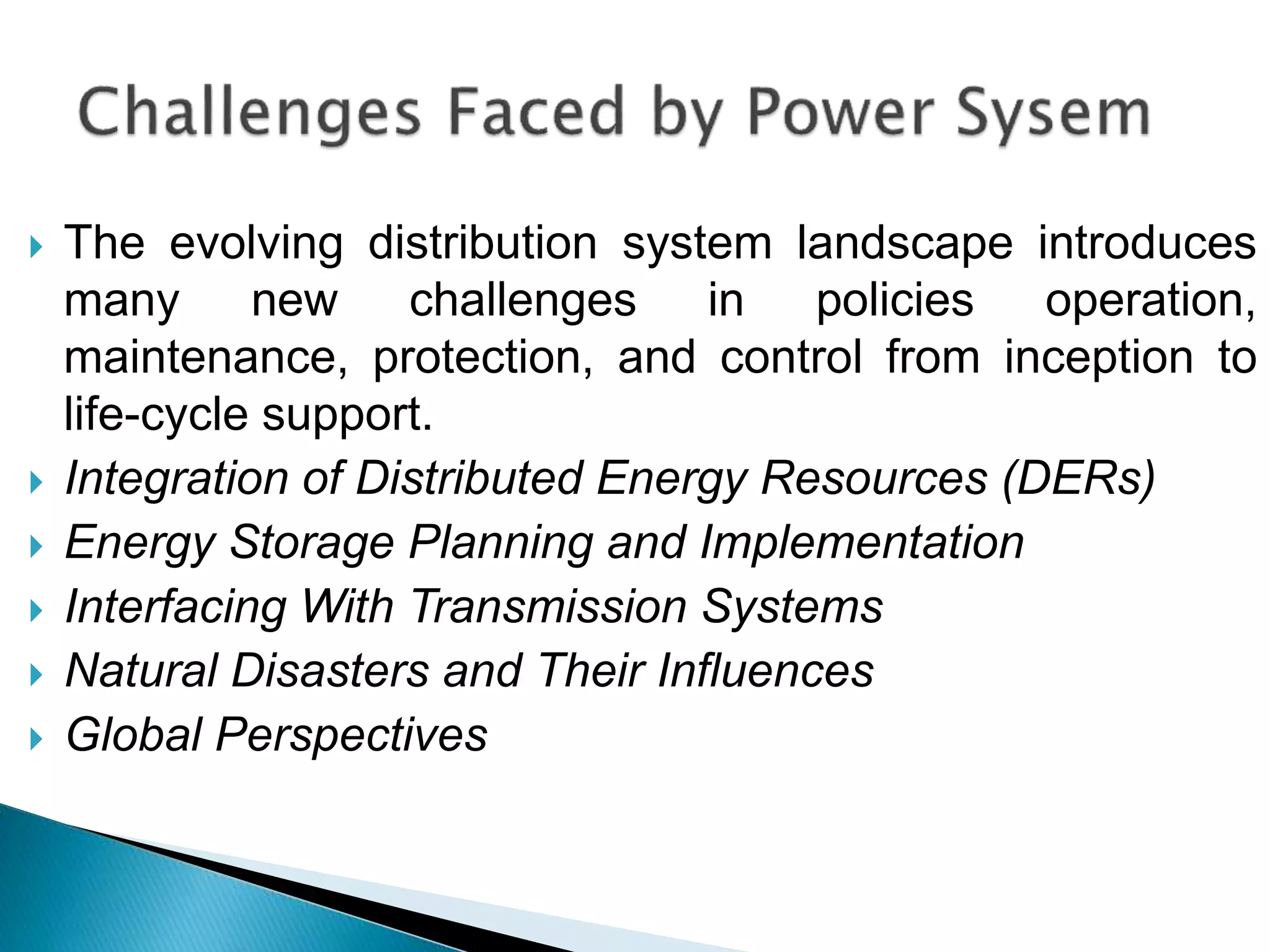 Distribution Automation Challenges | PPTX
