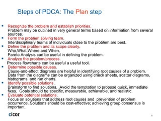 Pdca prob solving & decision making | PPTX