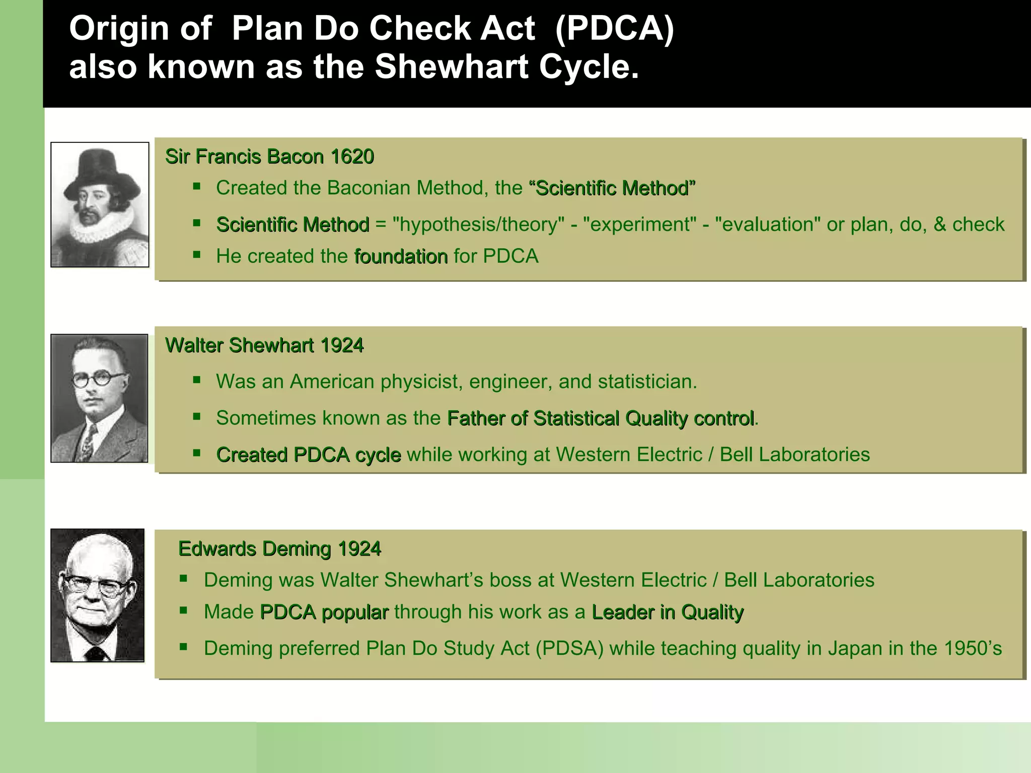 PDCA Scientific Problem Solving Method Introduction And Overview By ...