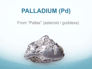 Palladium-Catalyzed reactions in Medicinal Chemistry | PPTX