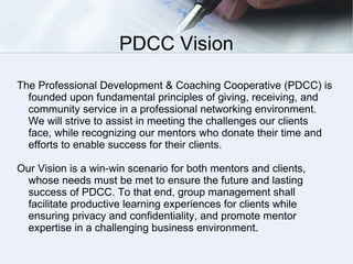 PDCC Operating Plan | PPT