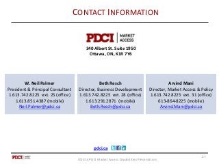 PDCI Capabilities and Services | PPTX
