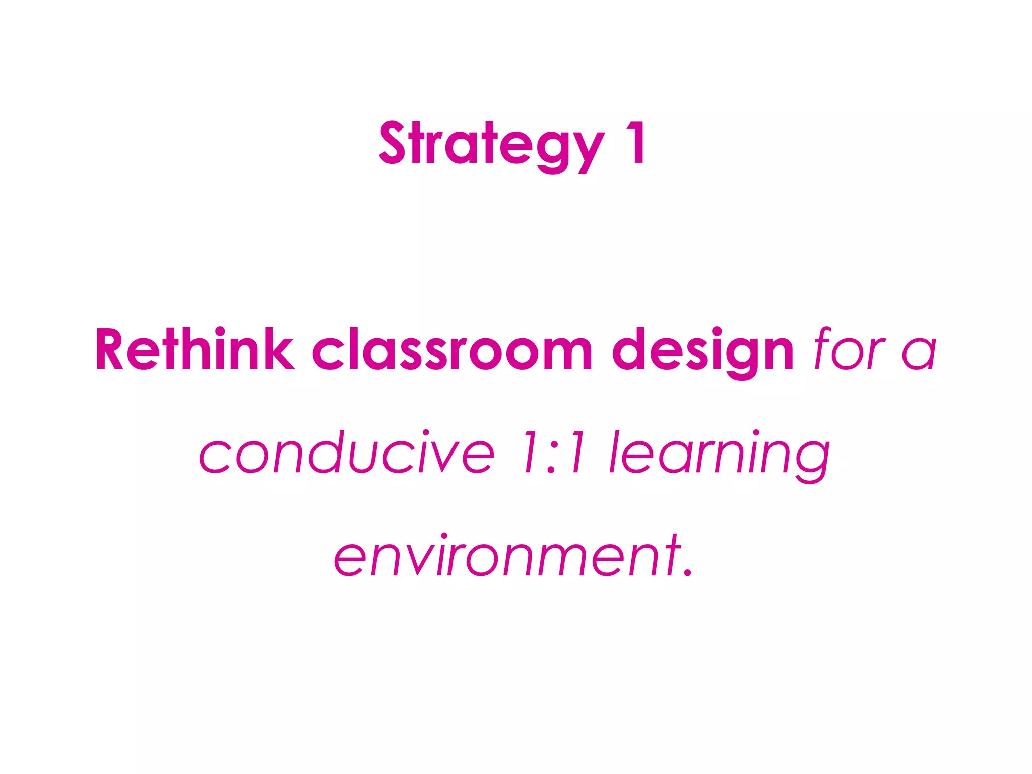 1:1 PLD & Classroom Management | PPT