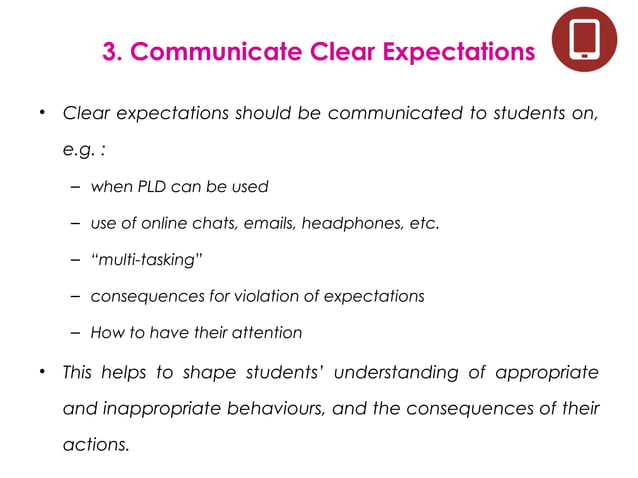 1:1 PLD & Classroom Management | PPT