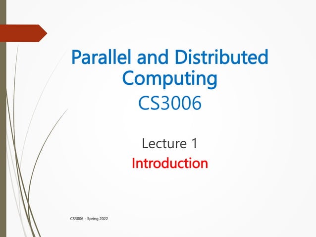 Parallel disrtibuted computing_Lecture_Number four. 1.pptx | Computing ...