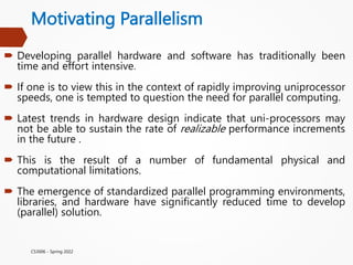Parallel disrtibuted computing_Lecture_Number four. 1.pptx | Computing | Technology & Computing