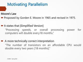 Parallel disrtibuted computing_Lecture_Number four. 1.pptx | Computing | Technology & Computing