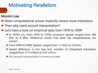 Parallel disrtibuted computing_Lecture_Number four. 1.pptx | Computing | Technology & Computing