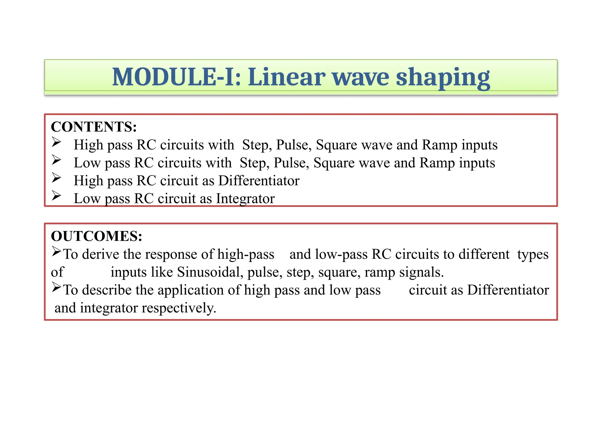 pulse and digital circuits file dadadesd | PPTX