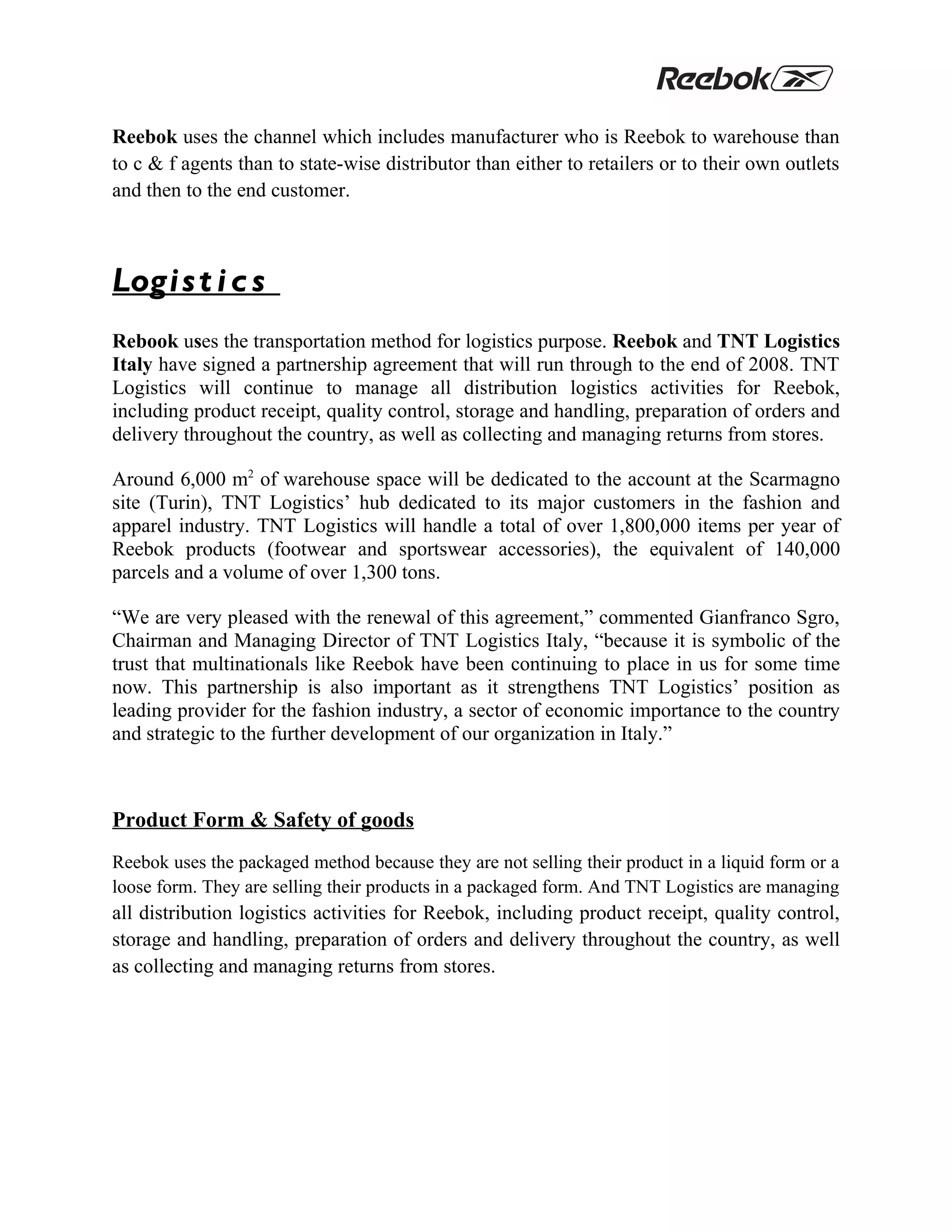 Pdcm Introduction | DOC | Logistics | Business