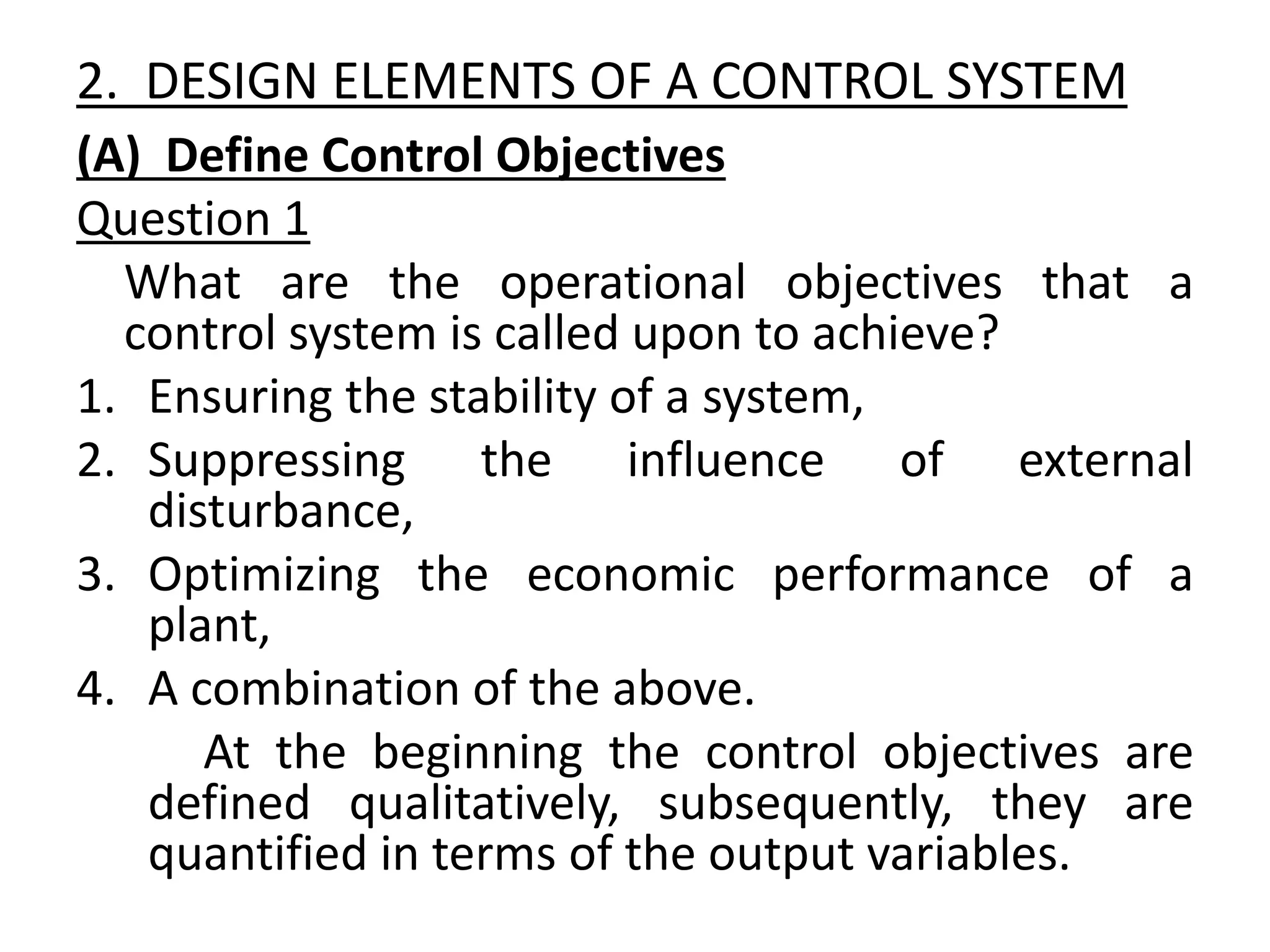 Presentation On Process Dynamics And Control Ppt