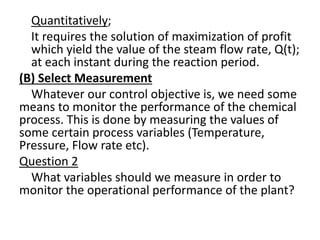 Presentation on process dynamics and control | PPT