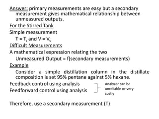 Presentation on process dynamics and control | PPT