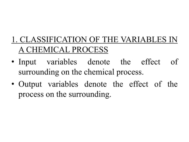 Presentation on process dynamics and control | PPT