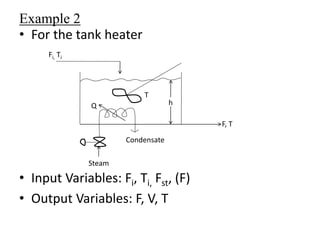 Presentation on process dynamics and control | PPT