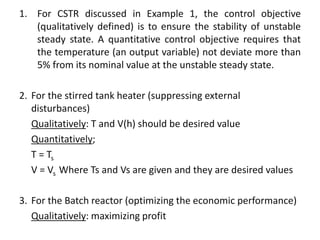 Presentation on process dynamics and control | PPT
