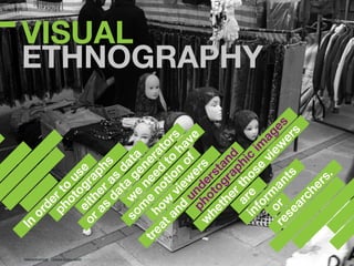 Visual Ethnography | PDF