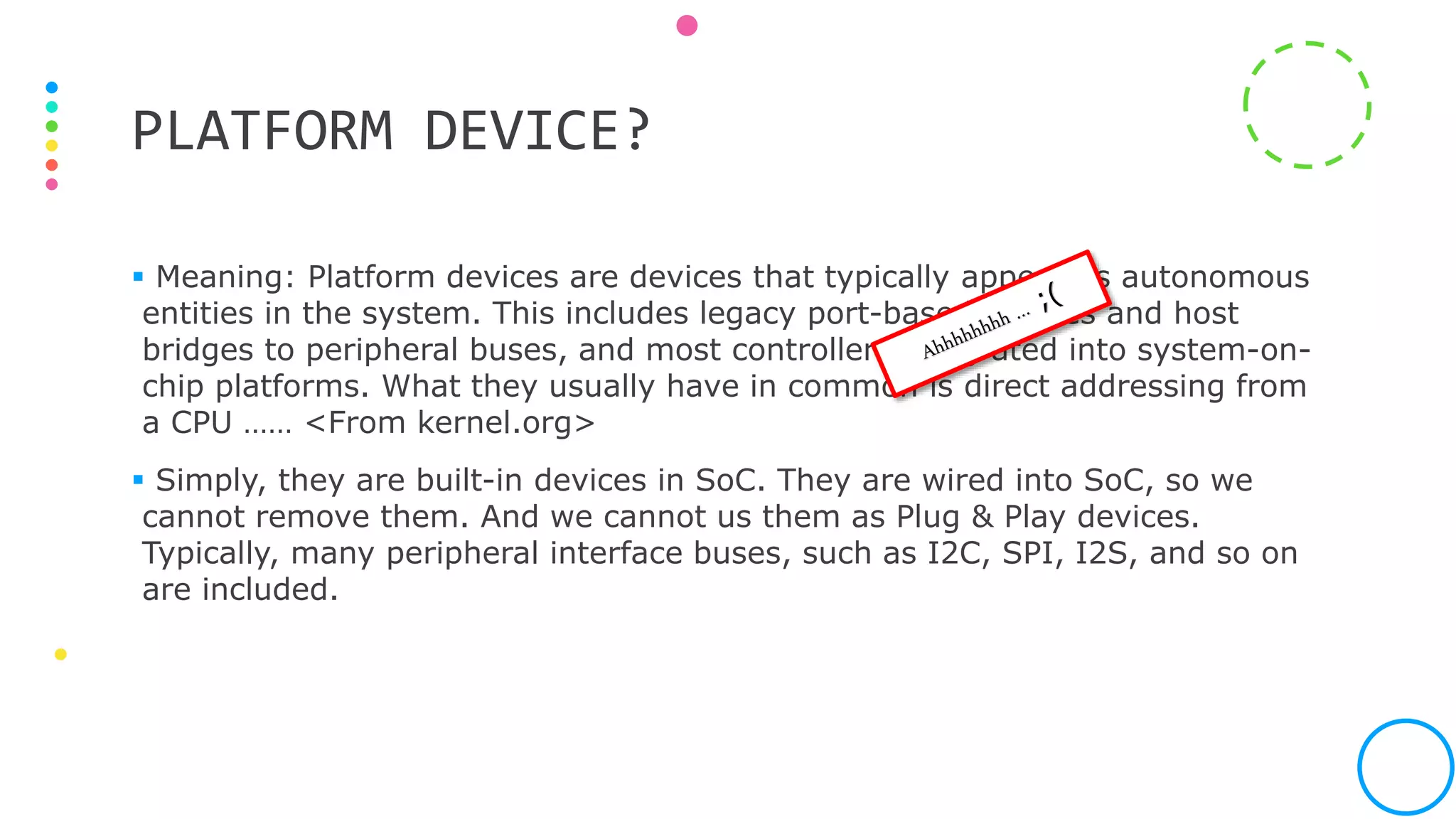 Platform Device/Driver | PPTX