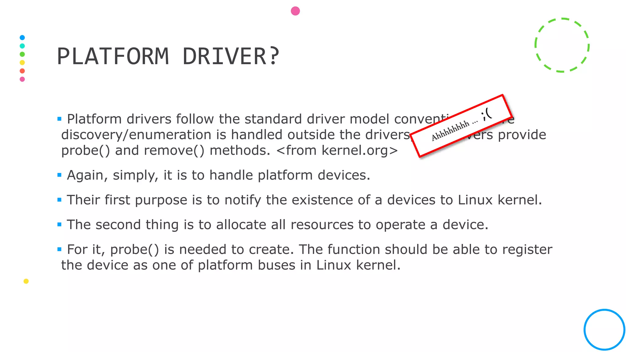 Platform Device/Driver | PPTX