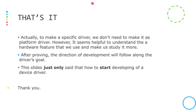 Platform Device/Driver | PPTX