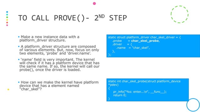 Platform Device/Driver | PPTX