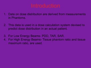 Depth Dose in Radiotherapy (Percentage).pptx