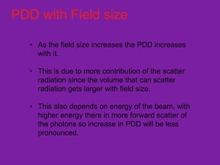 Depth Dose in Radiotherapy (Percentage).pptx