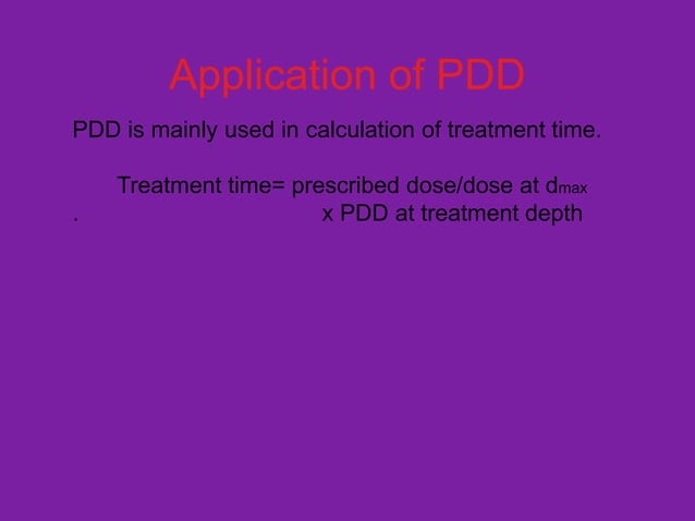 Depth Dose in Radiotherapy (Percentage).pptx | Physics | Science