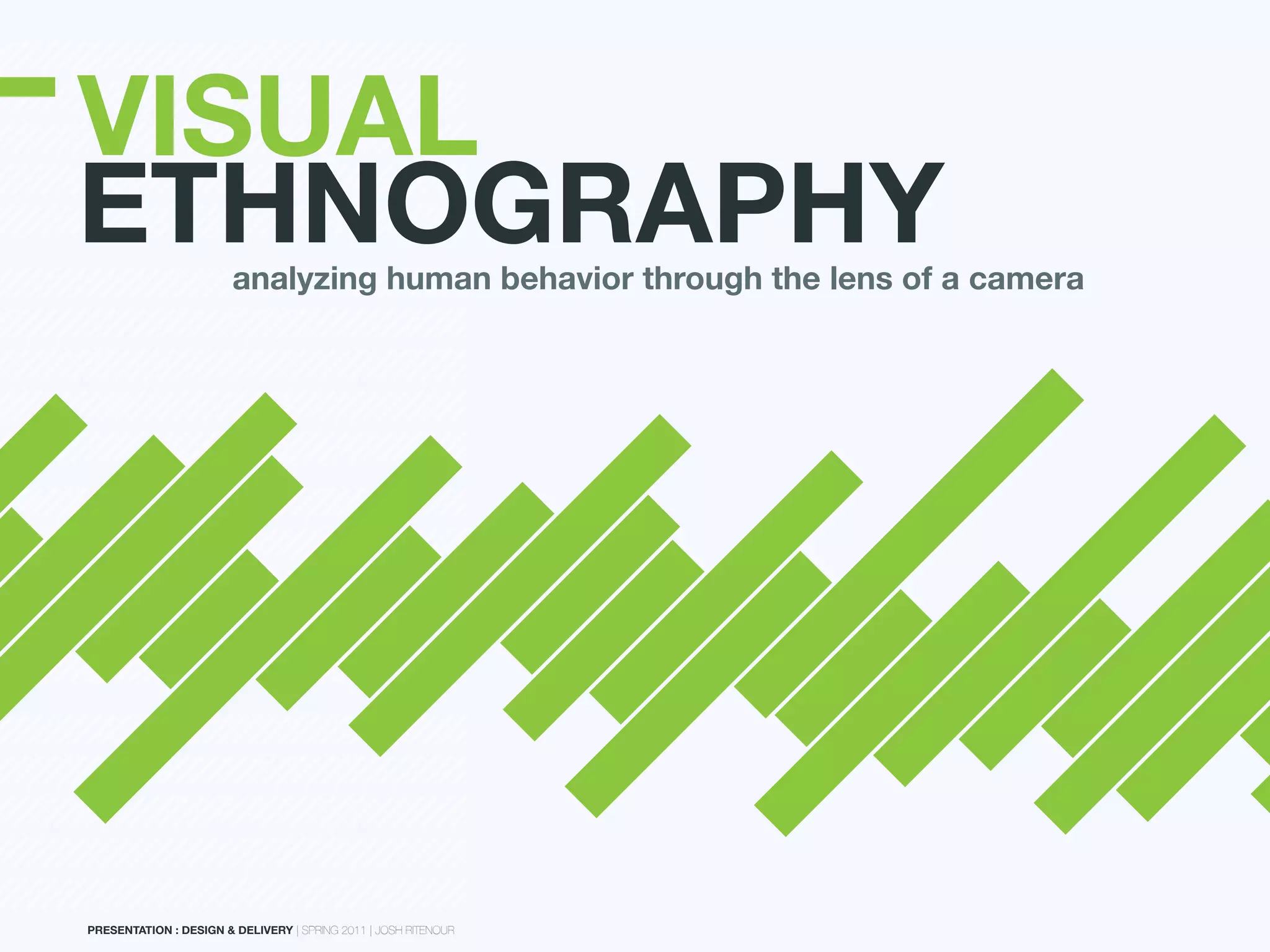 Visual Ethnography | PDF