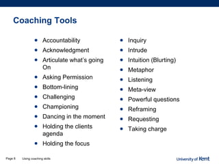 PDD 2019 Integrating co-active coaching skills into guidance - Nicola ...