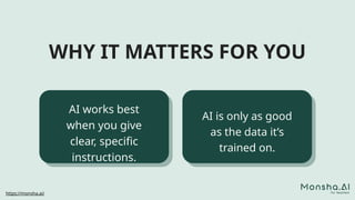 PD Deck on AI for Teachers & Educators | Presentation Slides for ...