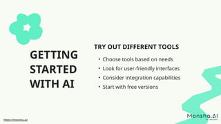 PD Deck on AI for Teachers & Educators | Presentation Slides for ...