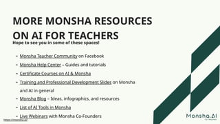 PD Deck on AI for Teachers & Educators | Presentation Slides for ...