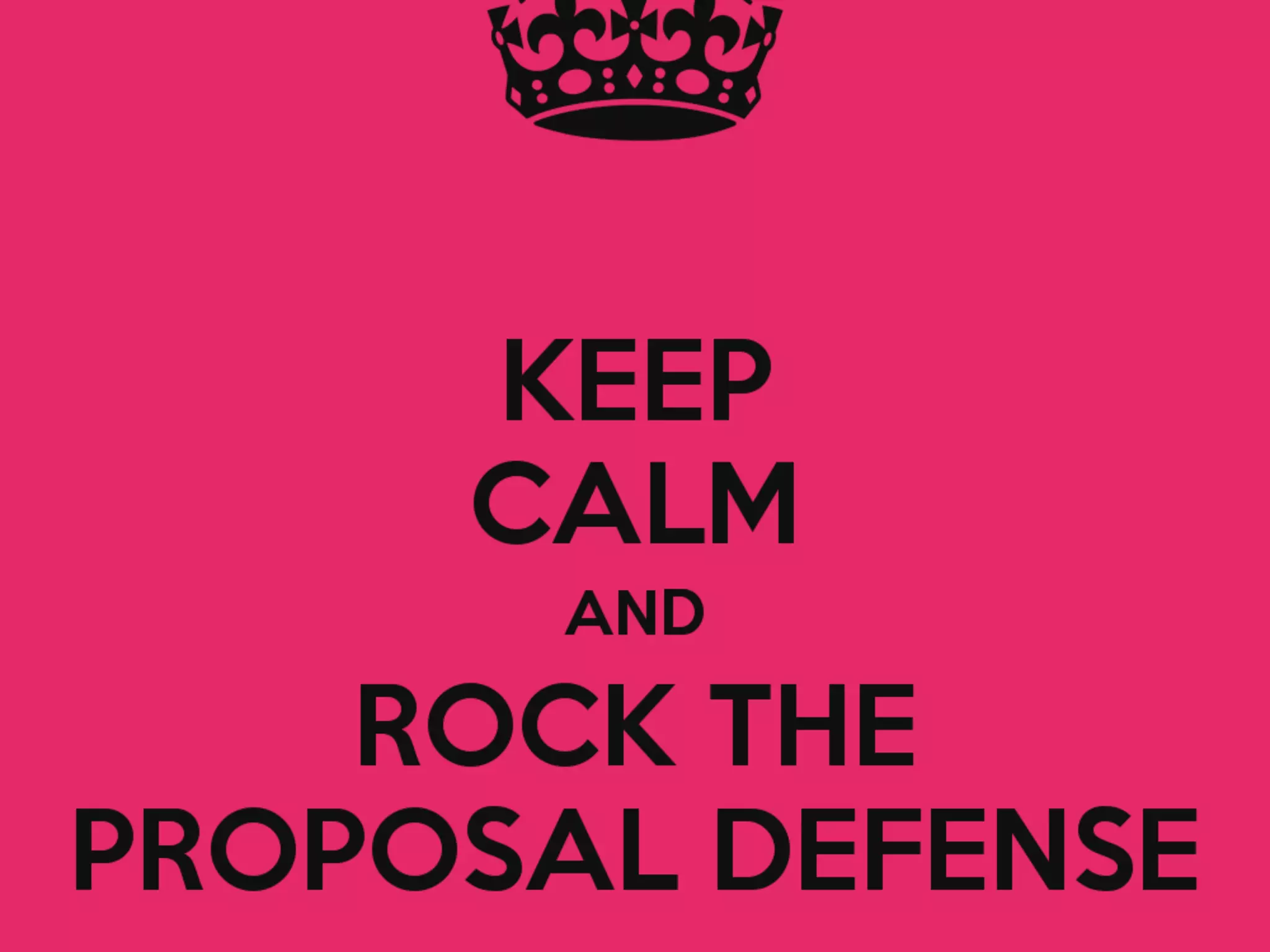 Proposal Defense apr18 handout | PDF