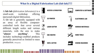 Digital Fabrication Lab | PDF