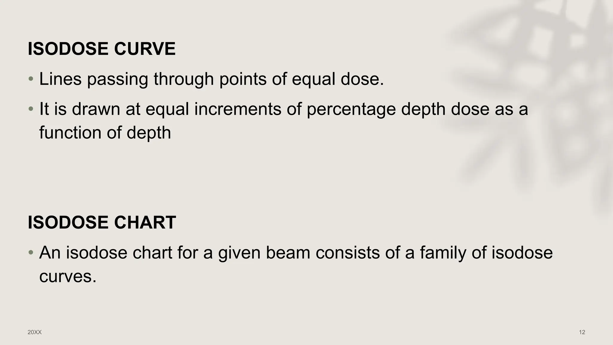 PDD & ISODOSE CURVE.pptx radiation oncology AIIMS GORAKHPUR | PPTX ...
