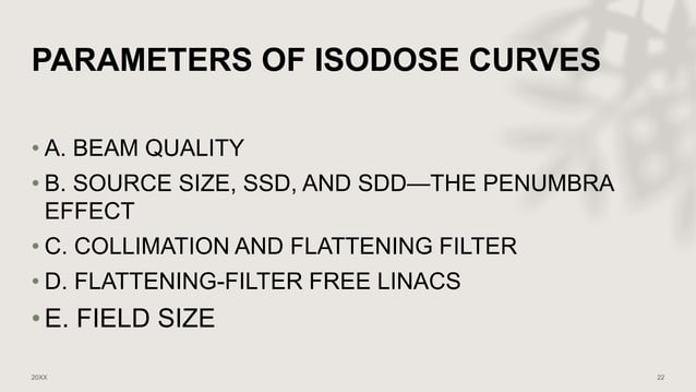 PDD & ISODOSE CURVE.pptx radiation oncology AIIMS GORAKHPUR | PPT