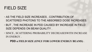 PDD & ISODOSE CURVE.pptx radiation oncology AIIMS GORAKHPUR | PPTX ...
