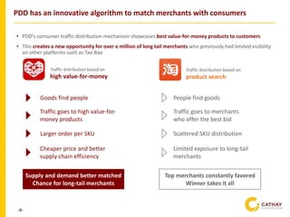 PinDuoDuo: How they became the fastest growing commerce company ever | PPT