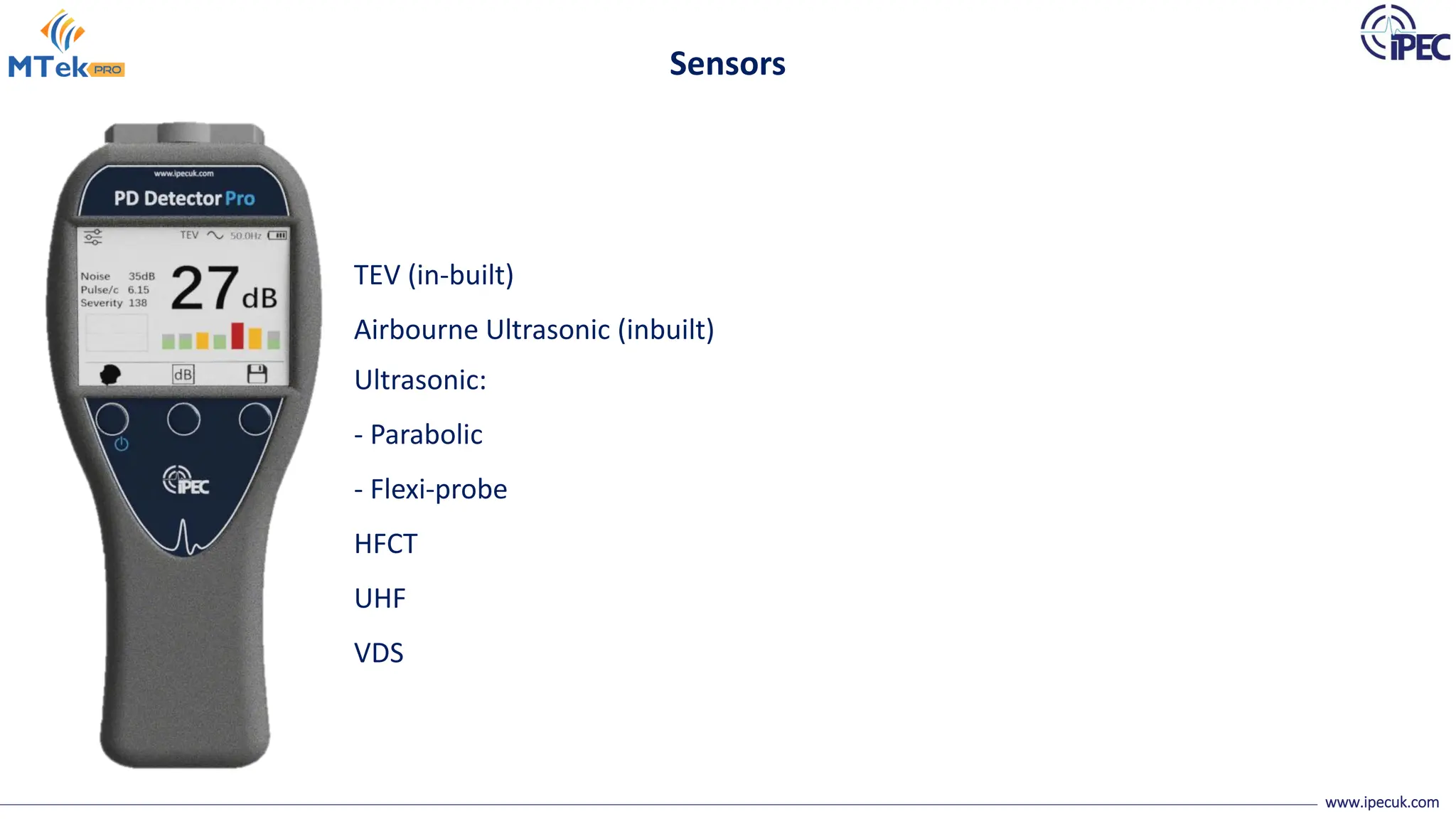 PDD Pro detector for Partial Discharge testing | PDF
