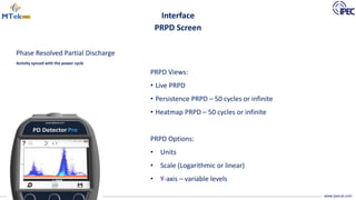 PDD Pro detector for Partial Discharge testing | PPT