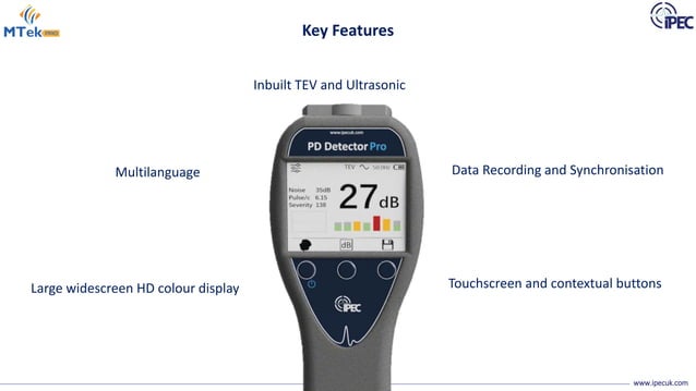 PDD Pro detector for Partial Discharge testing | PPT