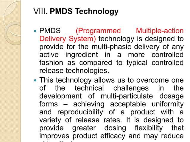 Pulsatile Drug Delivery System | PPTX | Endocrine and Metabolic ...