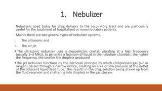 Pulmonary drug delivery system. | PPTX