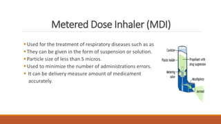 Pulmonary drug delivery system. | PPTX