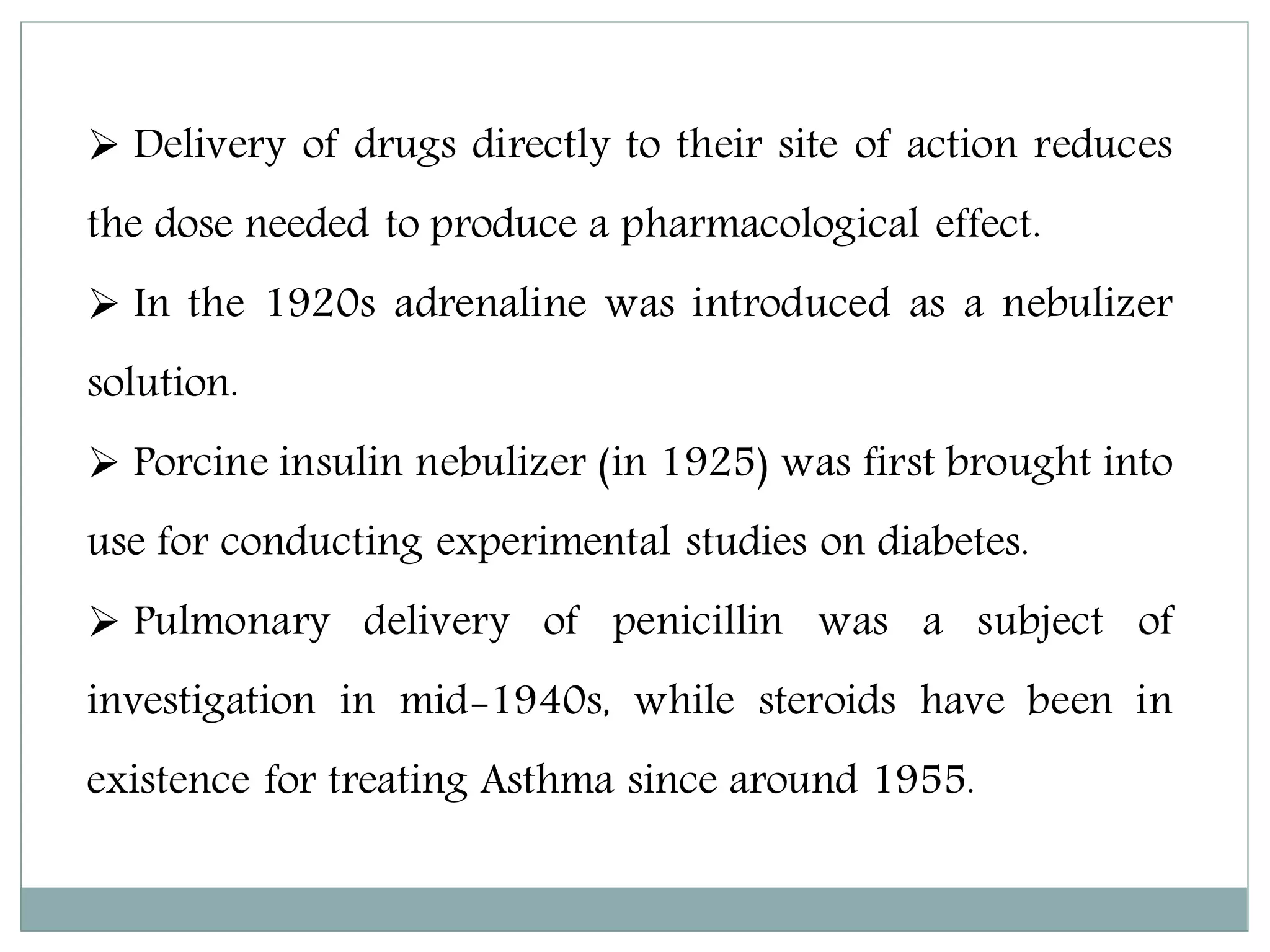 Pulmonary Drug Delivery System (PDDS) | PDF