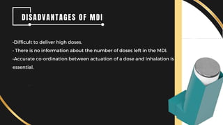 pulmonary drug delivery system, mpharm sem 2 | PPTX