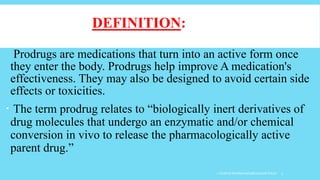 PRODRUGS PDD UNIT 5 ANSARI AASHIF RAZA MOHD IMTIYAZ.pptx